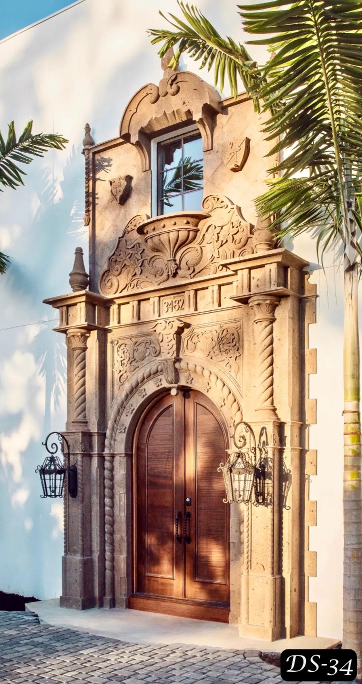 Entryway & Door Surrounds Portfolio - Architectural Stone Elements