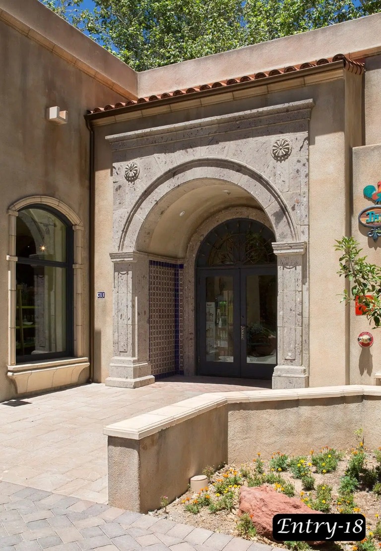 Entryway & Door Surrounds Portfolio - Architectural Stone Elements
