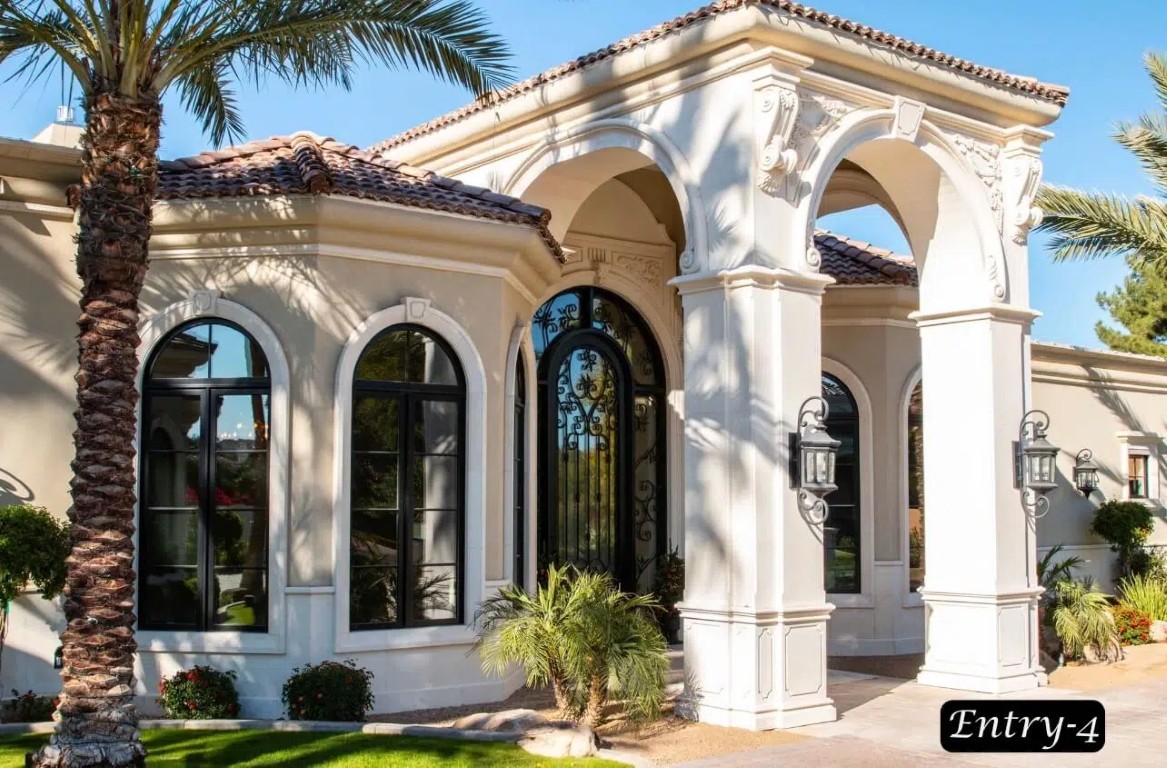 Entryway & Door Surrounds Portfolio - Architectural Stone Elements