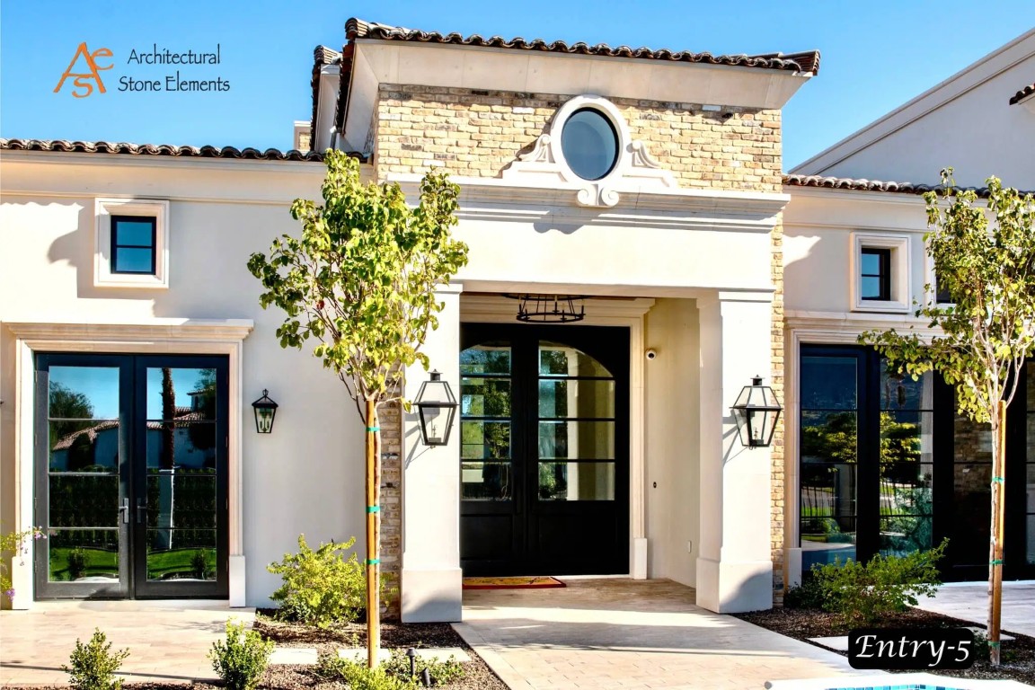 Entryway & Door Surrounds Portfolio - Architectural Stone Elements